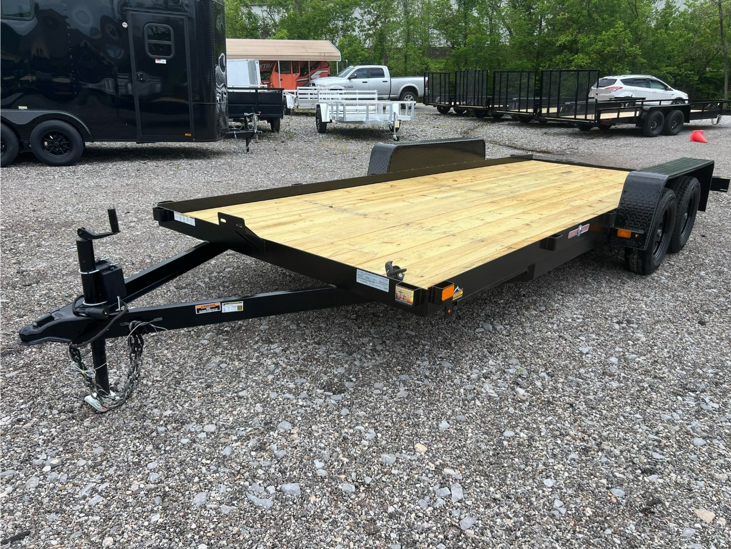 New 2025 Currahee Trailers C718 Car Hauler for sale in Vienna, WV