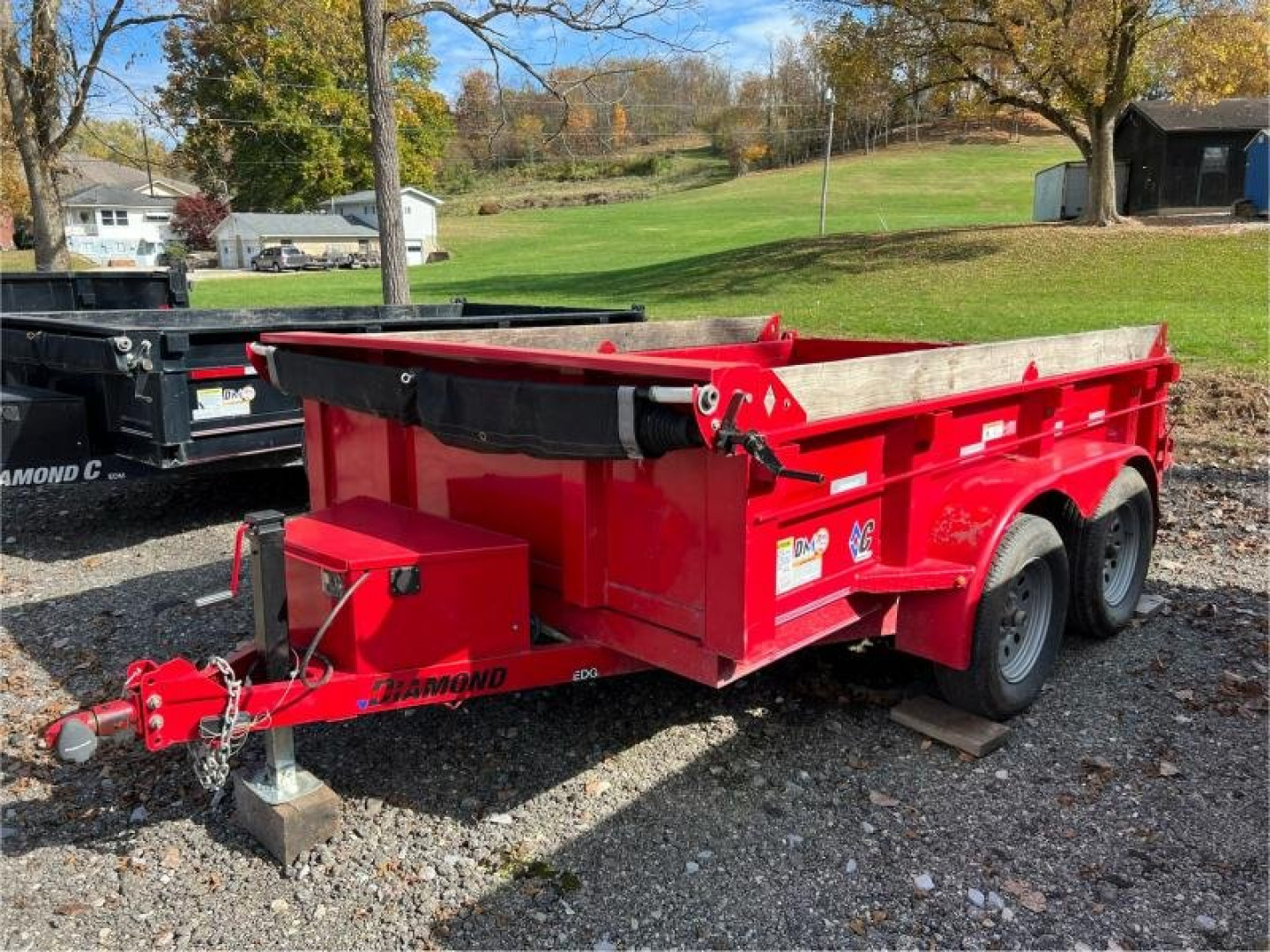 Used 2020 DIAMOND C TRAILERS 77x10 *For Rent* Dump Trailer for sale in ...