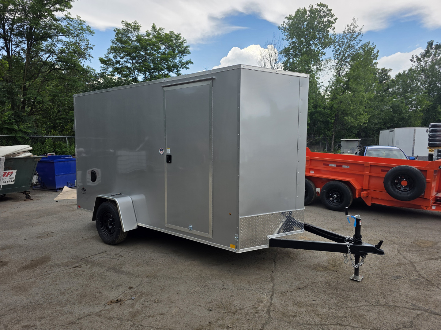 New 2025 Look Trailers ST DLX 6X12 - RAMP Cargo / Enclosed Trailer for ...