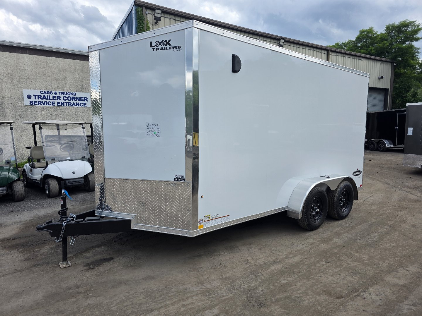 New 2025 Look Trailers ELEMENT SE 7X14 7K Cargo / Enclosed Trailer