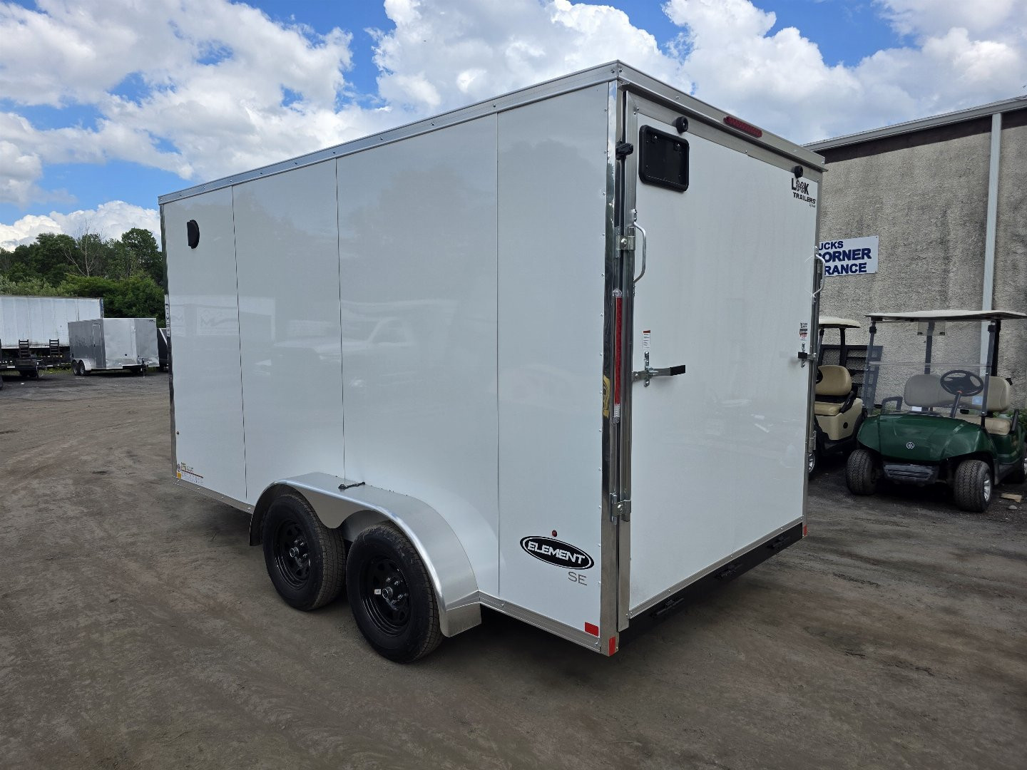New 2025 Look Trailers ELEMENT SE 7X14 7K Cargo / Enclosed Trailer