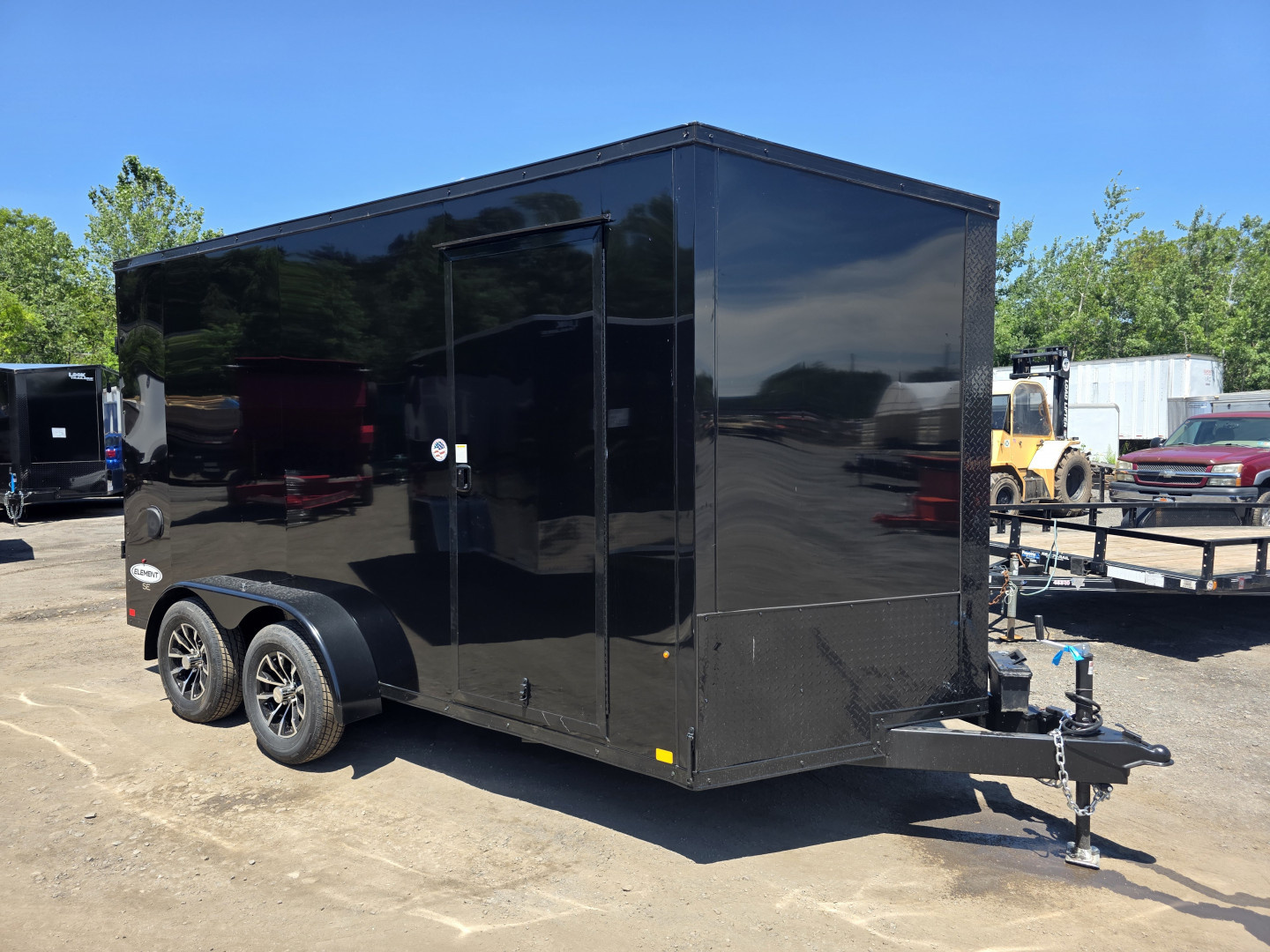 New 2025 Look Trailers ELEMENT SE 7X14 7K Cargo / Enclosed Trailer