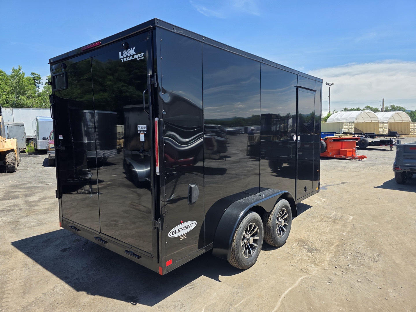 New 2025 Look Trailers ELEMENT SE 7X14 7K Cargo / Enclosed Trailer