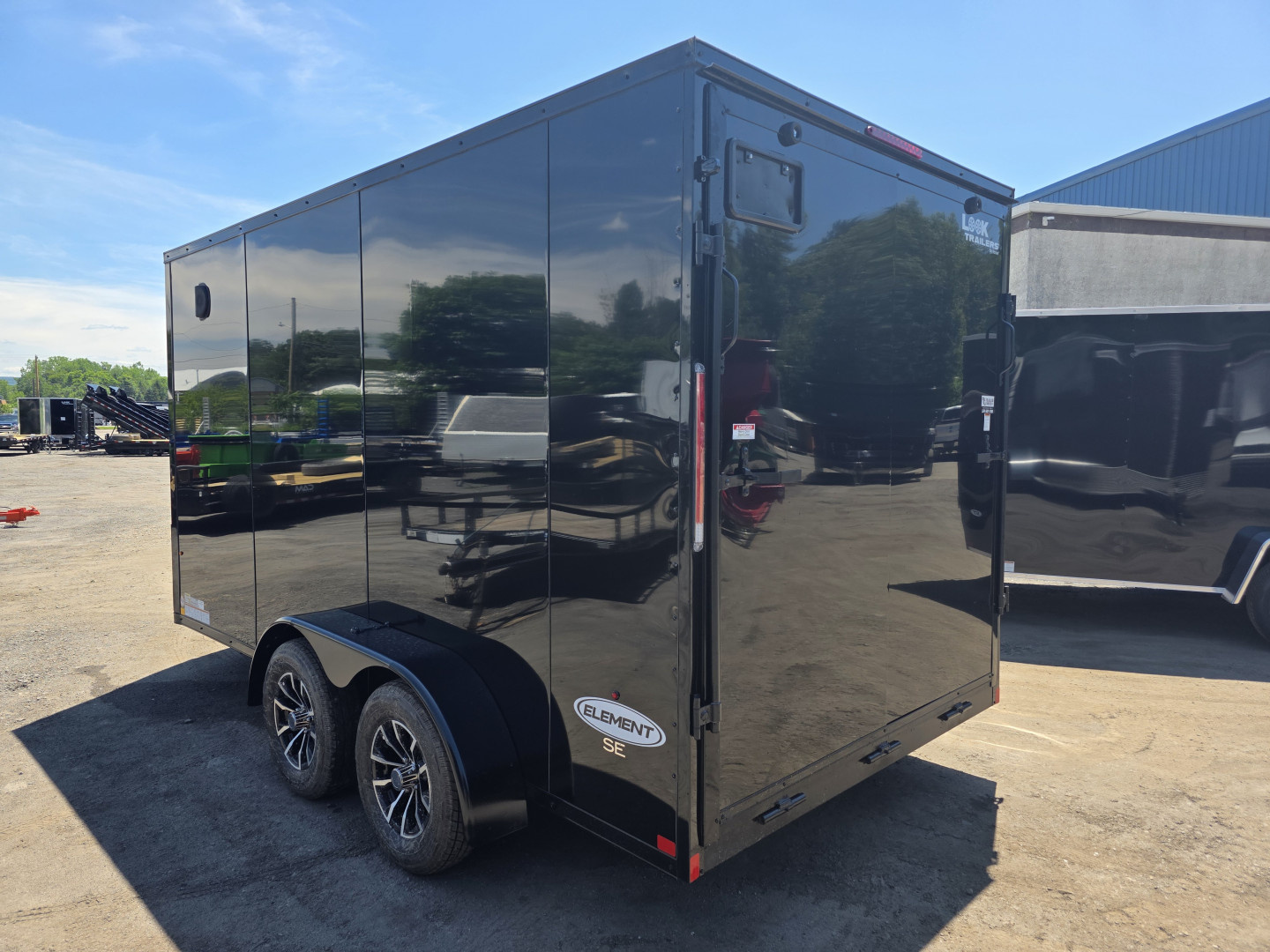 New 2025 Look Trailers ELEMENT SE 7X14 7K Cargo / Enclosed Trailer
