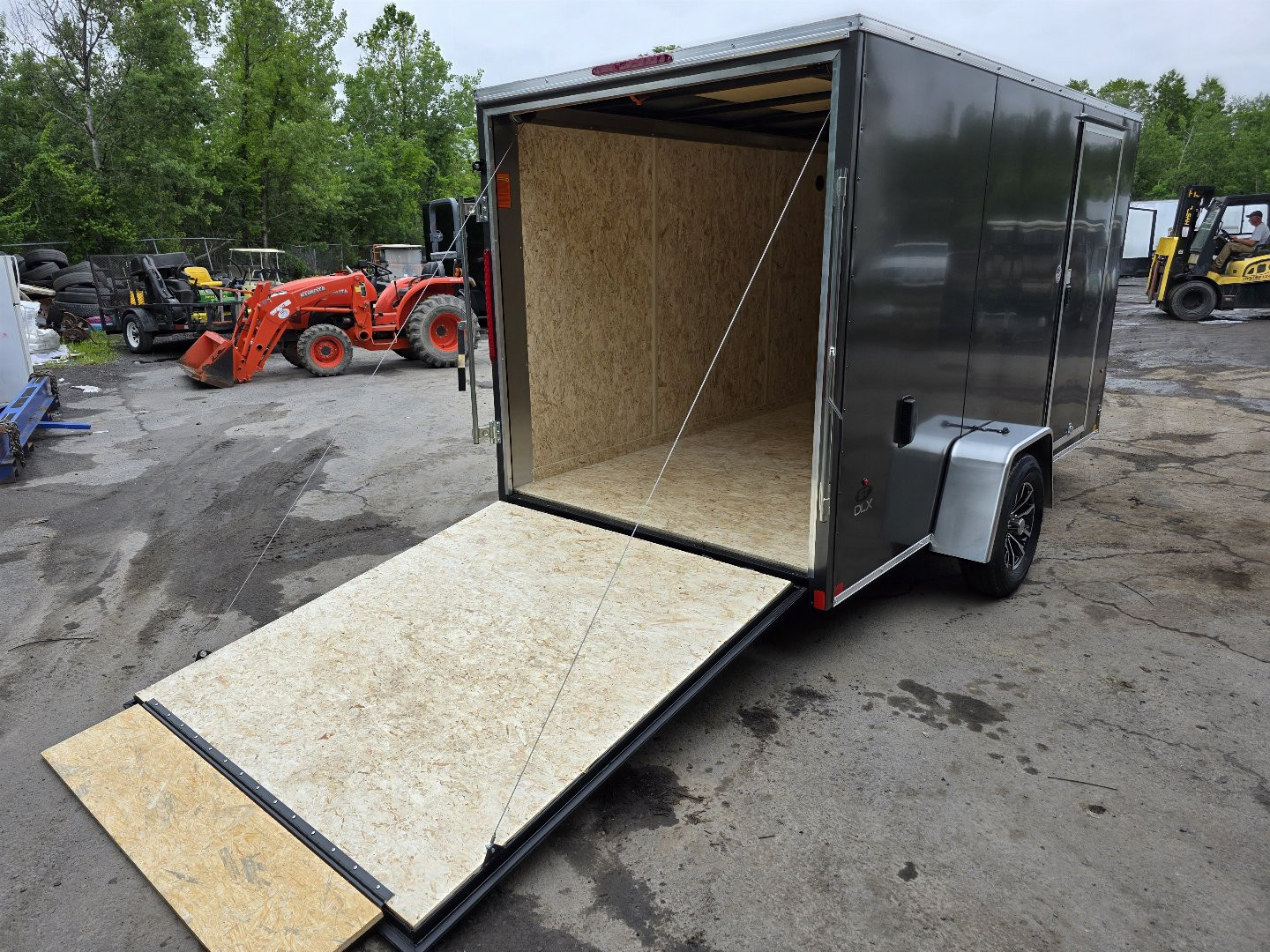 New 2025 Look Trailers ST DLX 6X12 - RAMP Cargo / Enclosed Trailer
