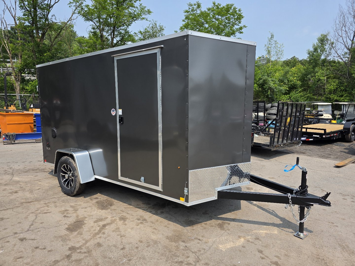 New 2025 Look Trailers ST DLX 6X12 - RAMP Cargo / Enclosed Trailer
