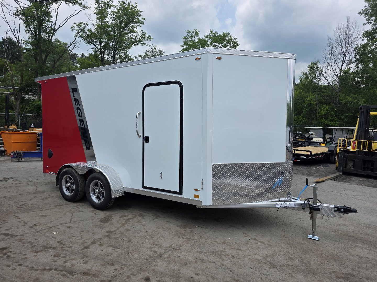 New 2026 Legend Trailers FTV 7X14+3 - ALUMINUM Cargo / Enclosed Trailer