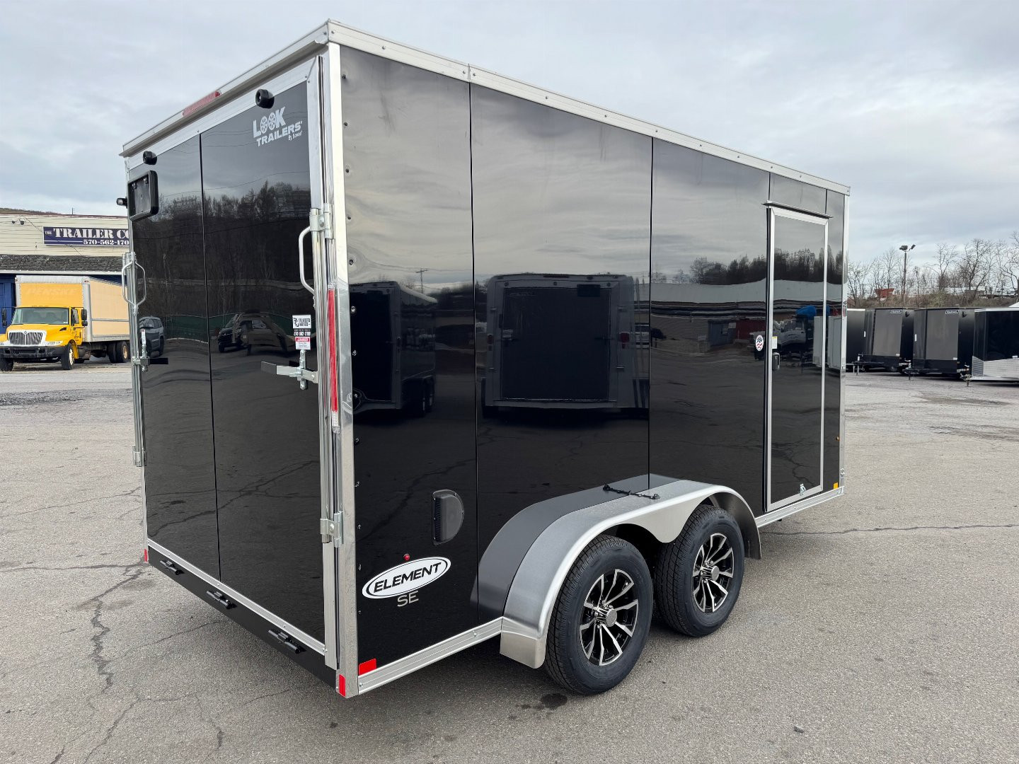 New 2025 Look Trailers ELEMENT SE 7X14 7K Cargo / Enclosed Trailer