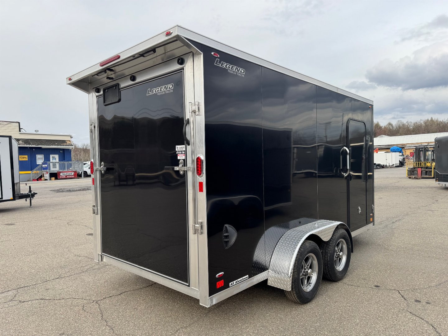 New 2025 Legend Trailers FTV 7X14+3 - ALUMINUM Cargo / Enclosed Trailer ...