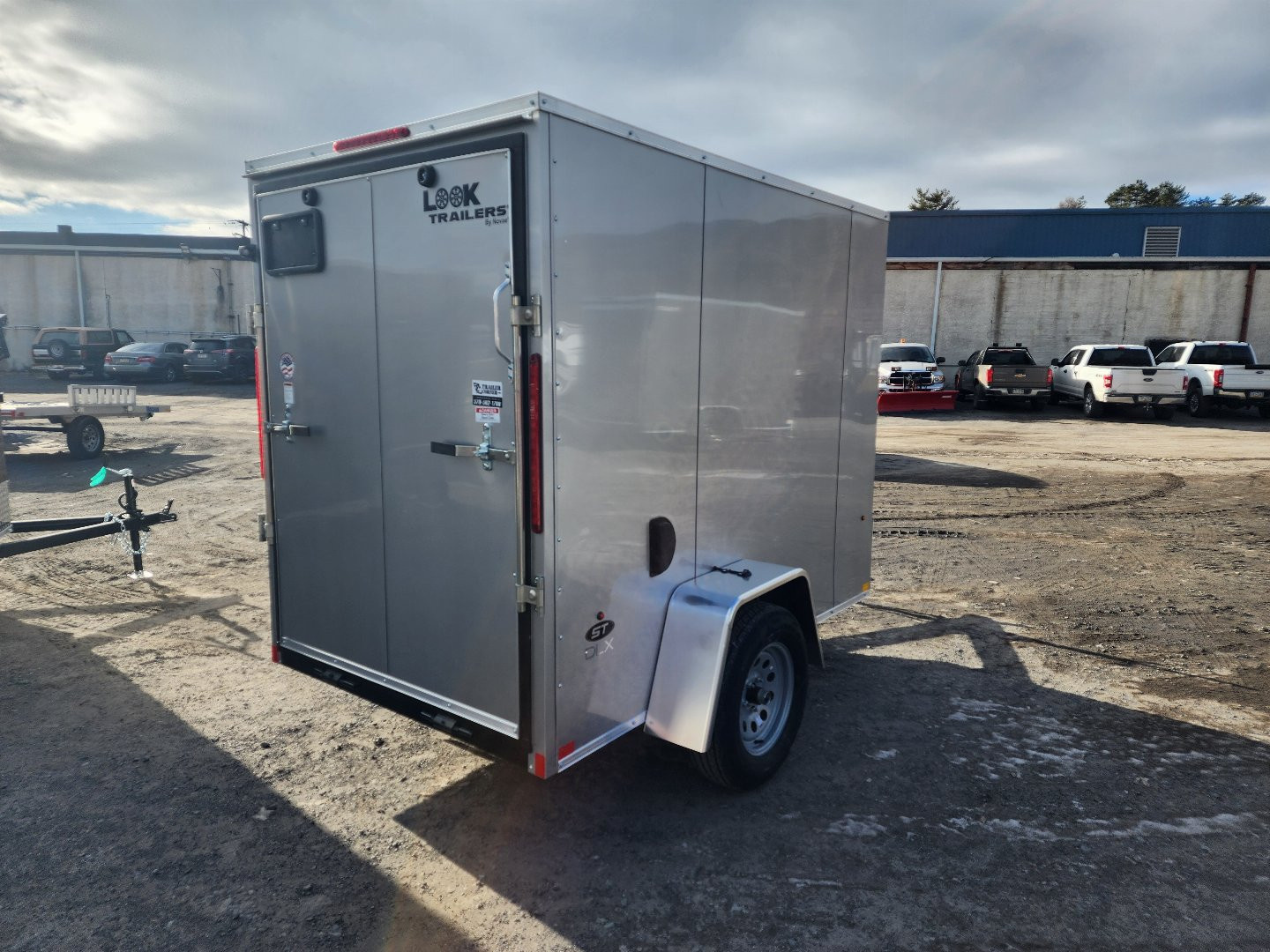 New 2025 Look Trailers ST DLX 5X8 - RAMP Cargo / Enclosed Trailer for ...