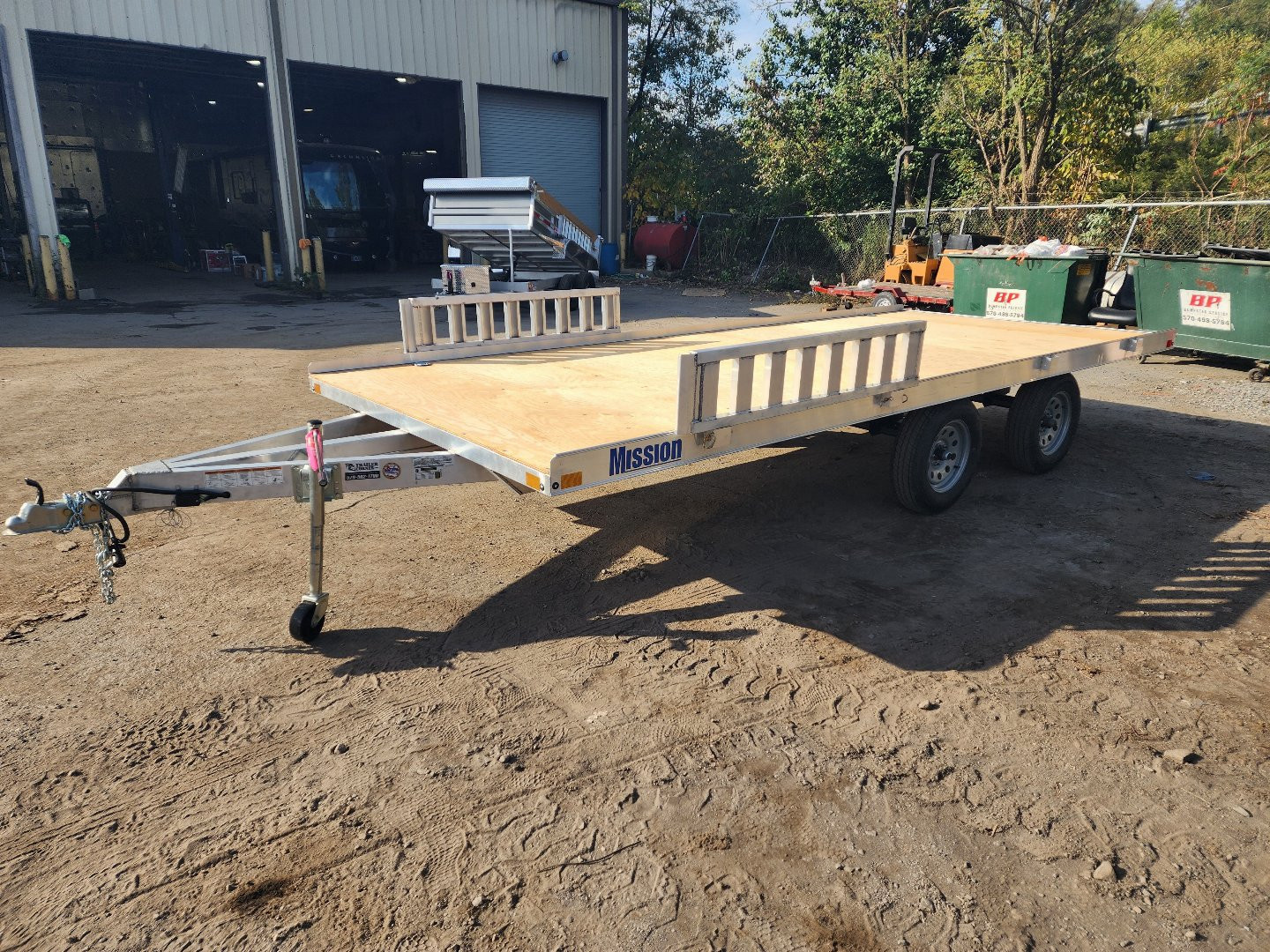 New 2025 Mission MATV 88X18 ATV Trailer