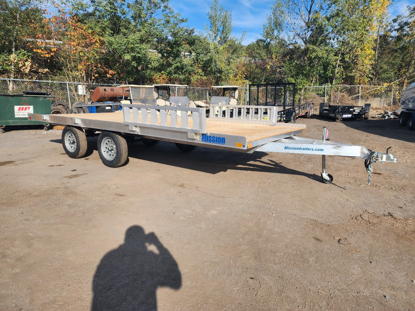 New 2025 Mission MATV 88X18 ATV Trailer