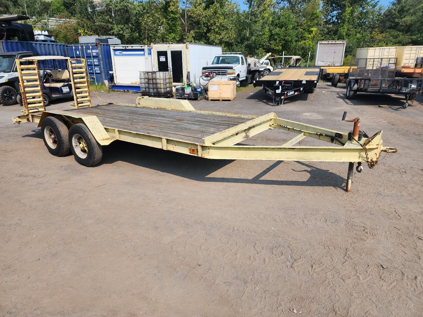 Used 1988 Hudson Trailers USED Equipment Trailer