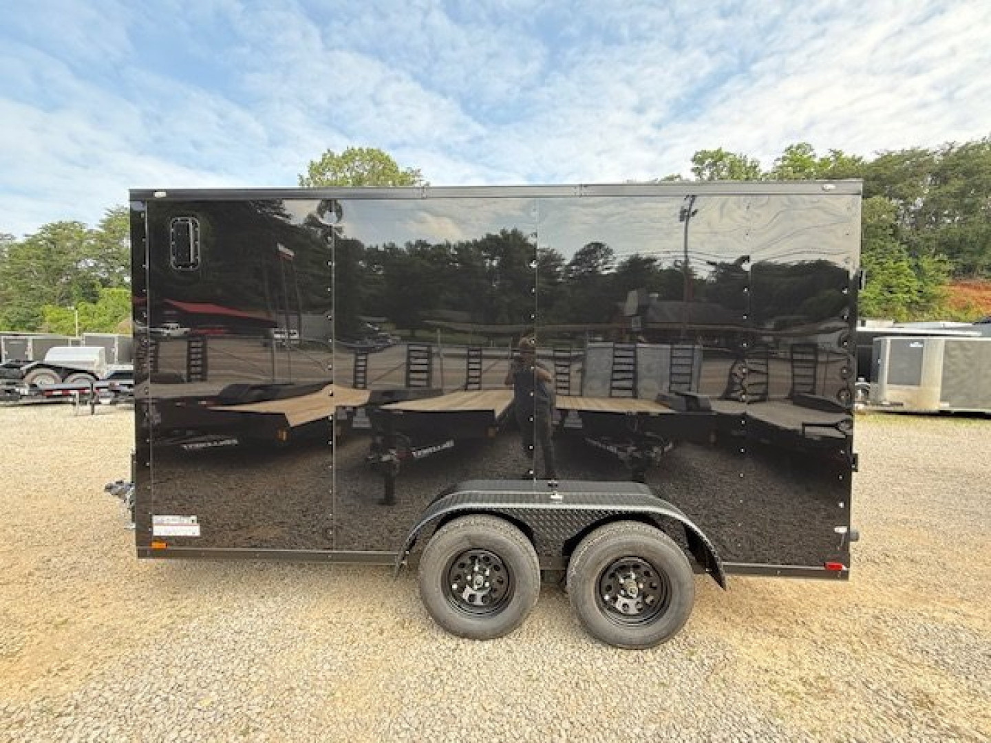 New 2026 Outlaw Trailers 7x14 7k Cargo / Enclosed Trailer