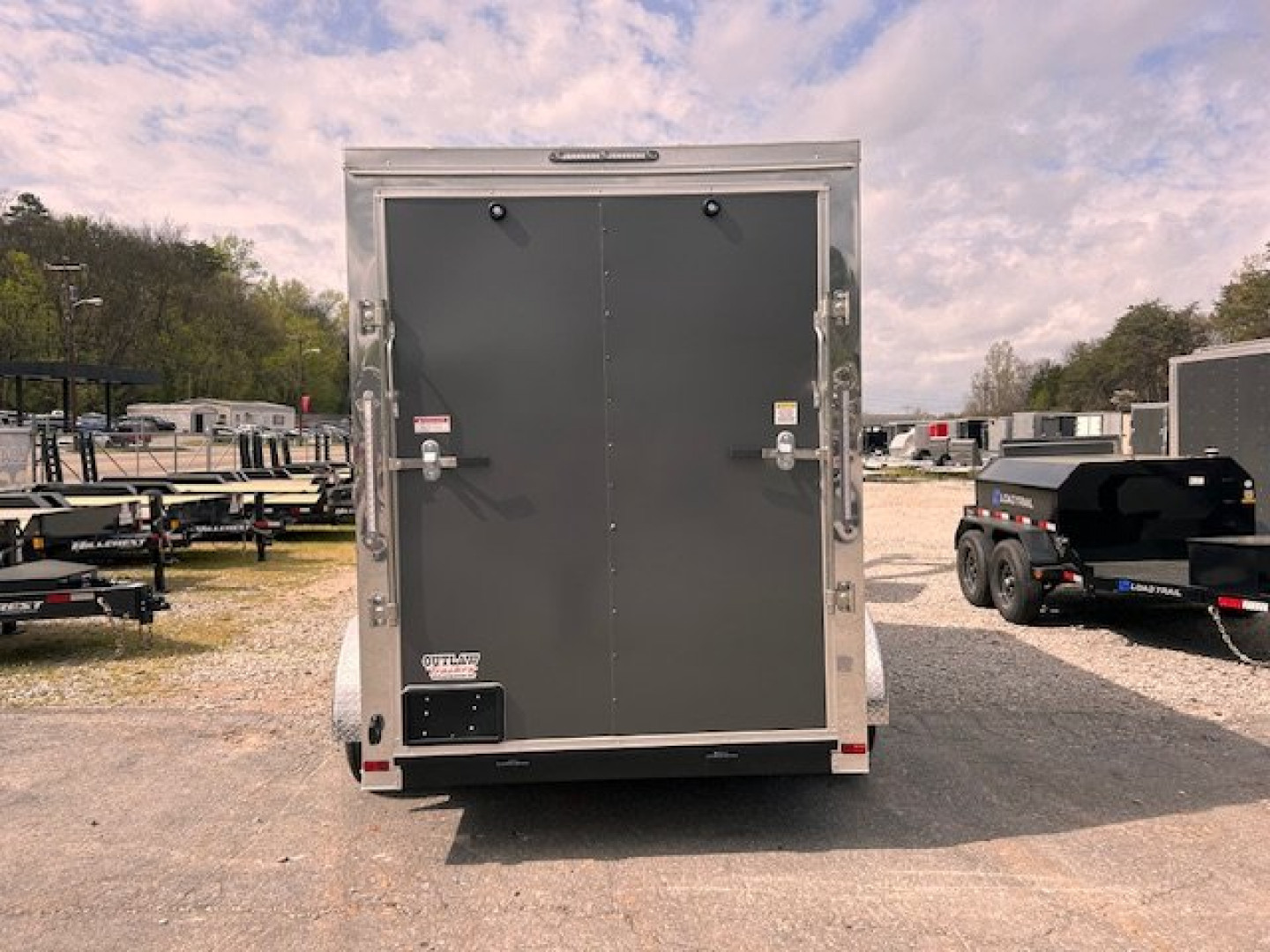 New 2025 Outlaw Trailers 6X12 7K w/E-TRACK ON WALLS Cargo / Enclosed ...