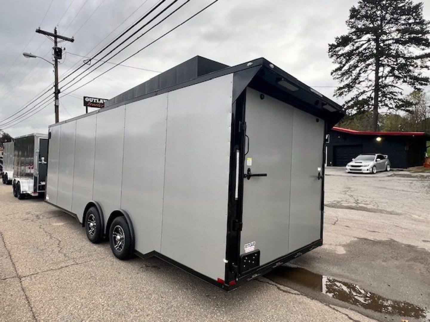 New 2025 Outlaw Trailers 8.5x24 Torsion spread Cargo / Enclosed Trailer ...