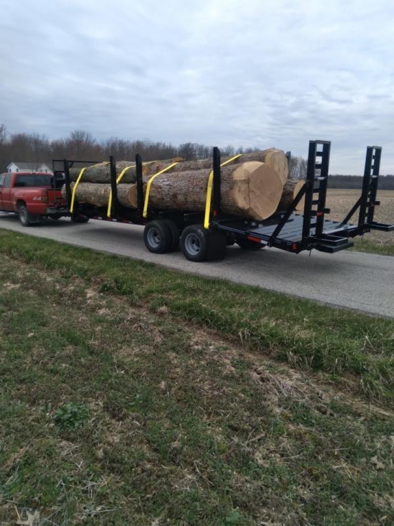 New 2025 Outlaw Trailers Logging Trailer Gooseneck Equipment Trailer ...