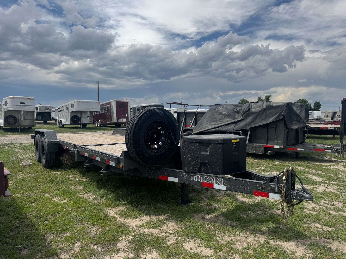 Used 2024 Titan Trailer 16+6 TILT BP Tilt Trailer for sale in Three ...