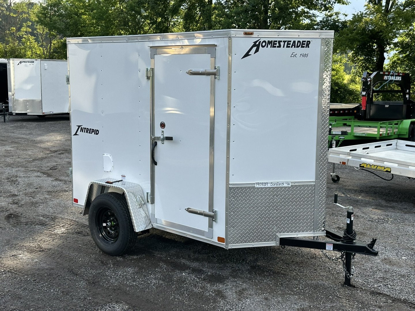New 2026 HOMESTEADER TRAILER Intrepid 5' x 8' x 6' Cargo / Enclosed ...