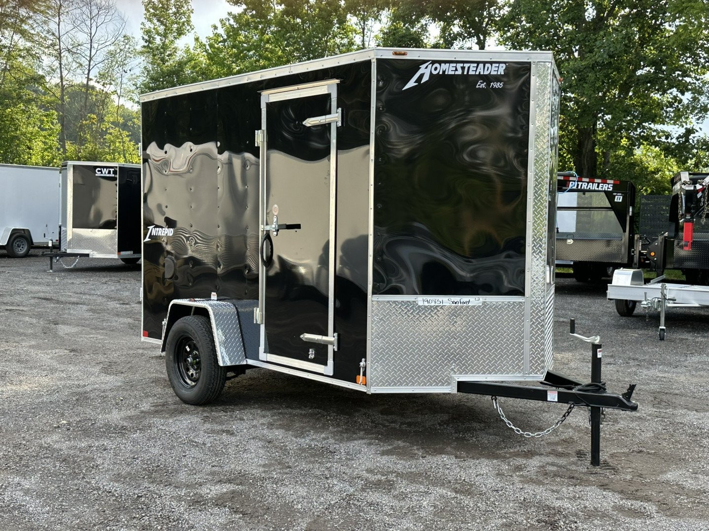 New 2026 HOMESTEADER TRAILER Intrepid 6' x 10' x 6'6" Cargo / Enclosed ...