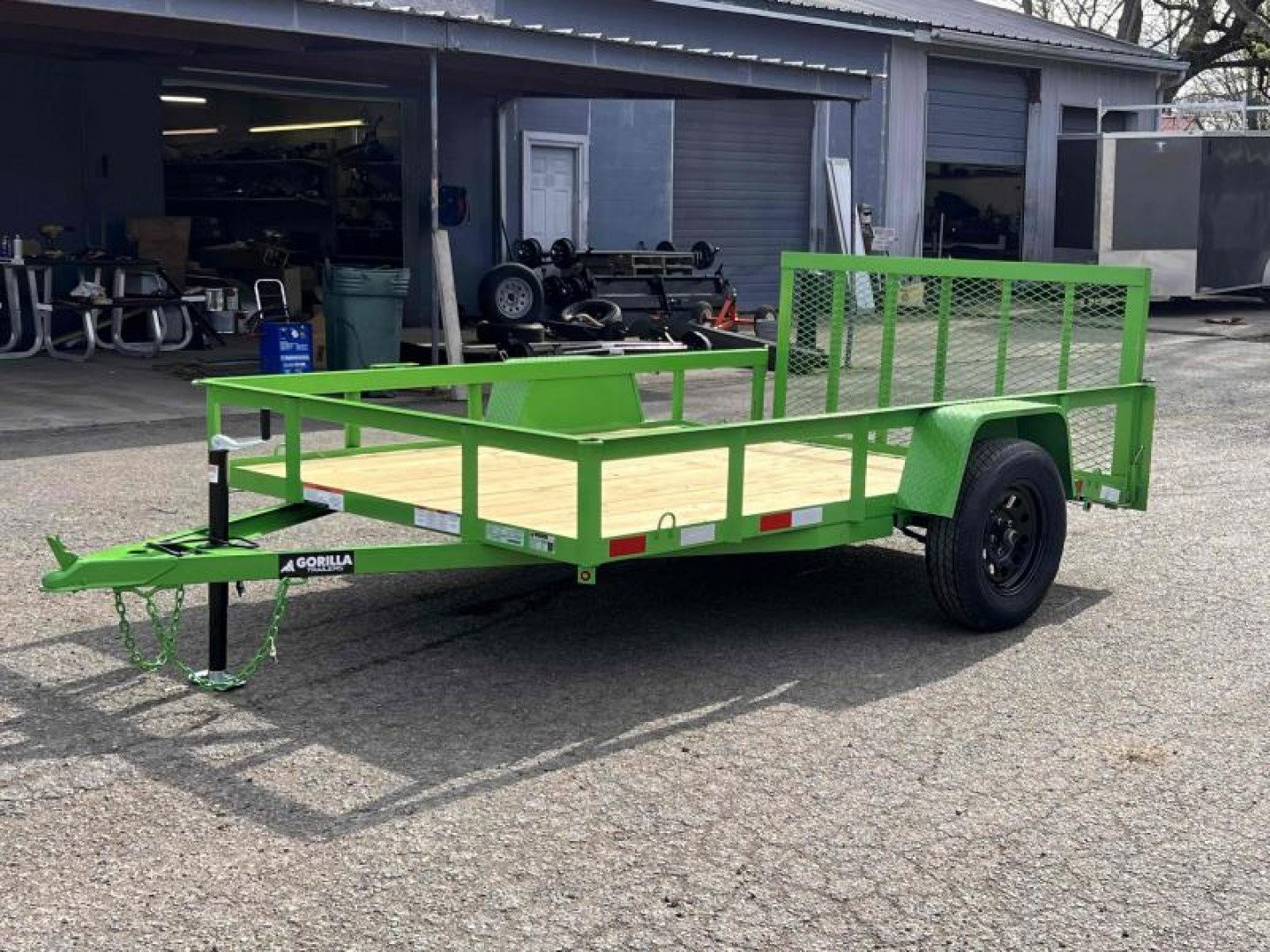 New 2024 GORILLA TRAILERS 6'4" x 10' Single Axle Utility Trailer
