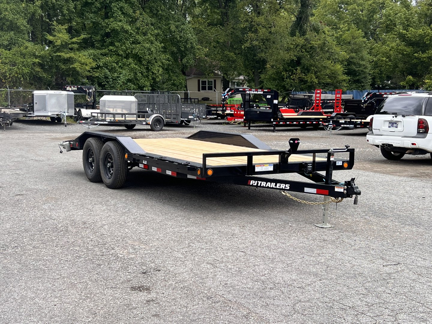 New 2025 PJ TRAILERS 102" x 18' - 5" Channel Buggy Hauler (B5) - 10K ...