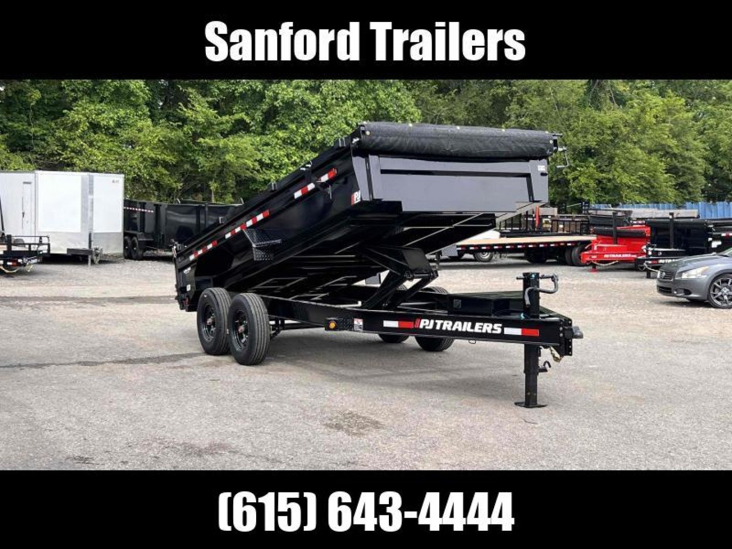 New 2025 PJ TRAILERS 83" x 16' - 16K Low-Profile PRO SERIES (DX) Dump ...