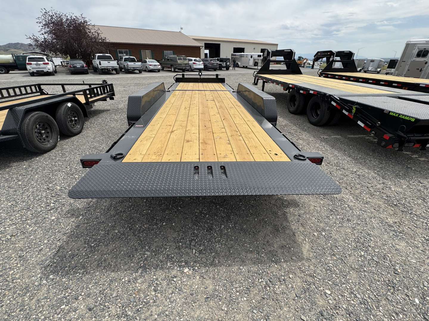 New 2025 Load Trail 24' Tilt N Go Triple Axle Tilt Trailer