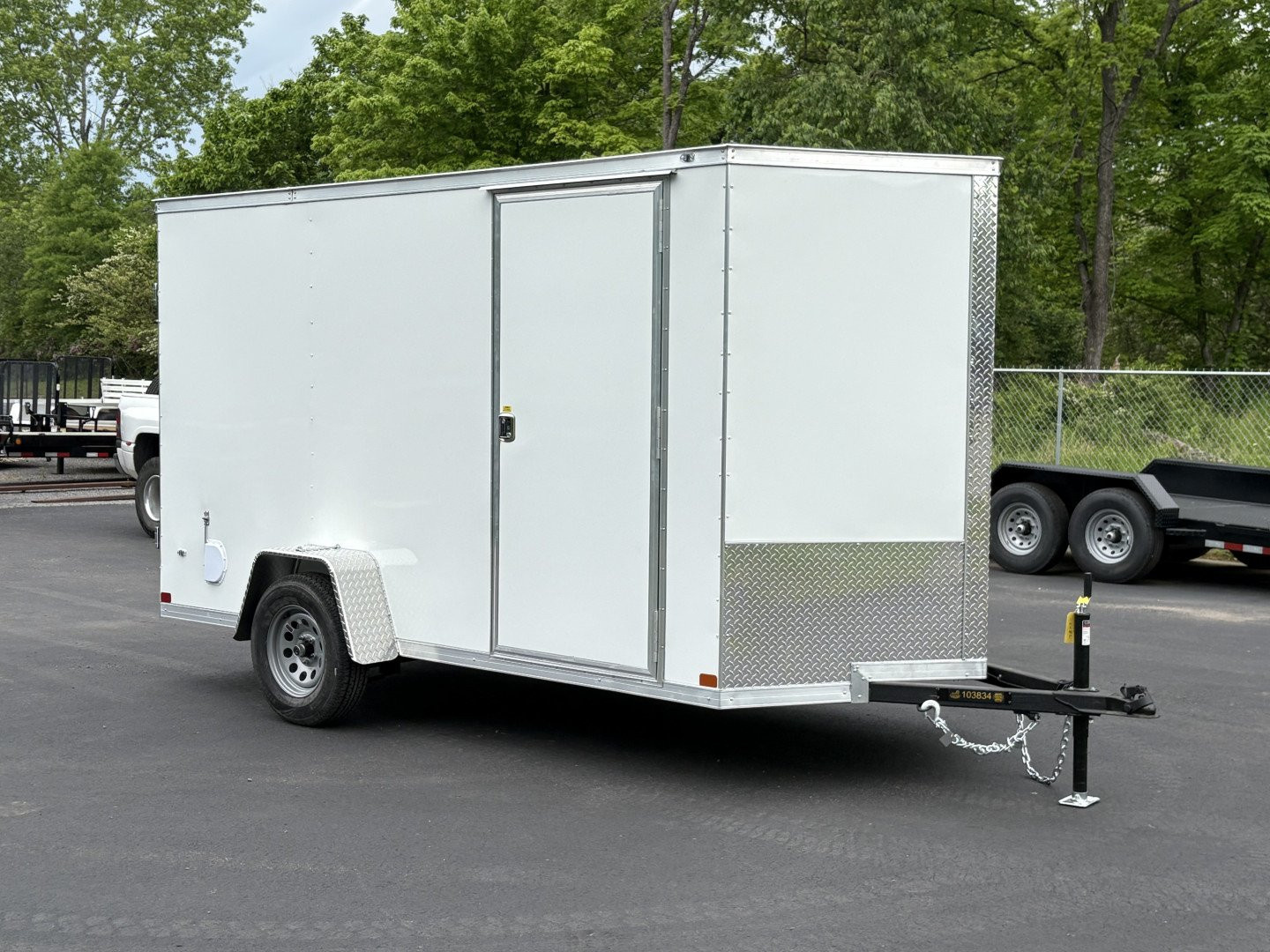 New 2025 COVERED WAGON TRAILERS 6' X 12' X 6'6" Goldmine Series Cargo ...