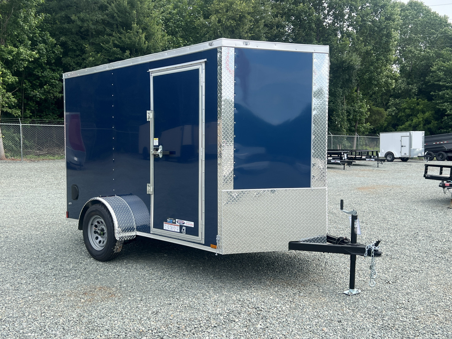 New 2025 ANVIL 6X10 Enclosed w/ Ramp, Side Door & Poly- Core Exterior ...