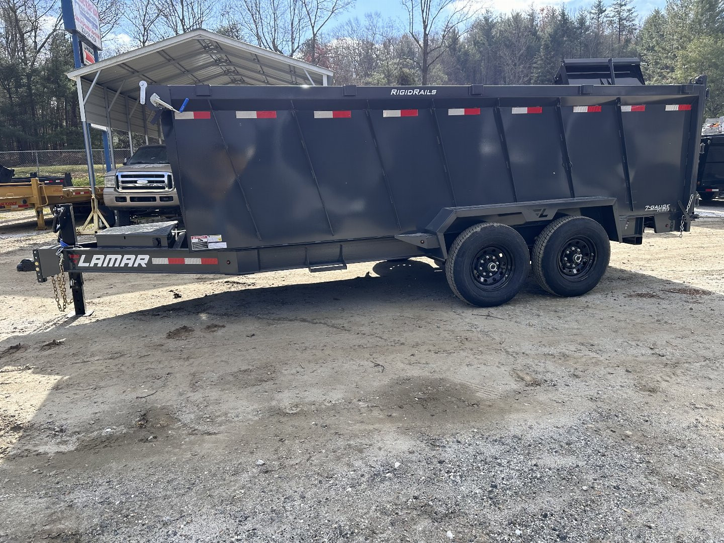 New 2025 Lamar Trailers DL831627-48" SIDES / 7X16 / 48" HIGH SIDES ...