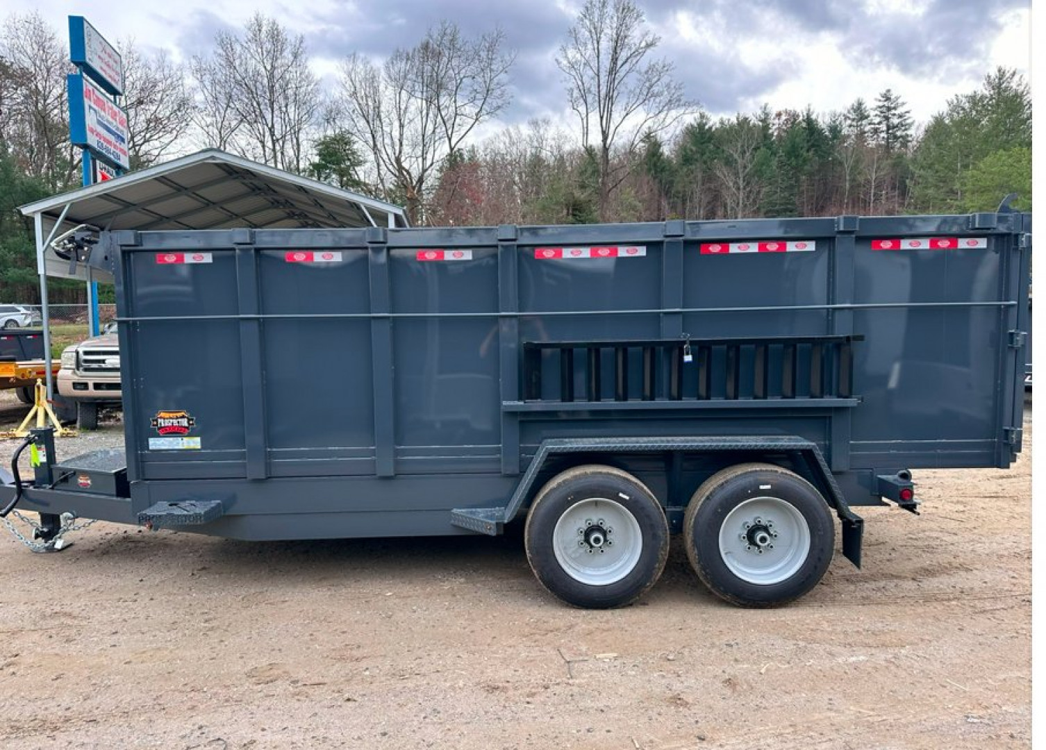 New 2025 COVERED WAGON TRAILERS / Prospector 7X16X4X16-T Dump Trailer ...