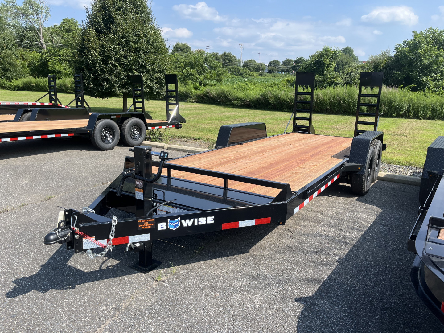 New 2026 BWISE EH18-14HD Equipment Trailer