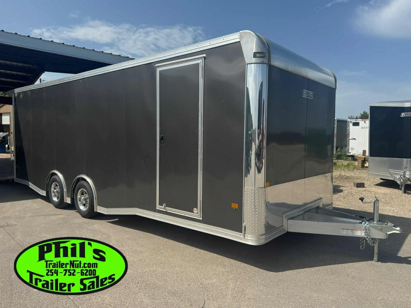 New 2024 E-Z Hauler 8.5X24 Car / Racing Trailer ALUMINUM CAR HAULER ...