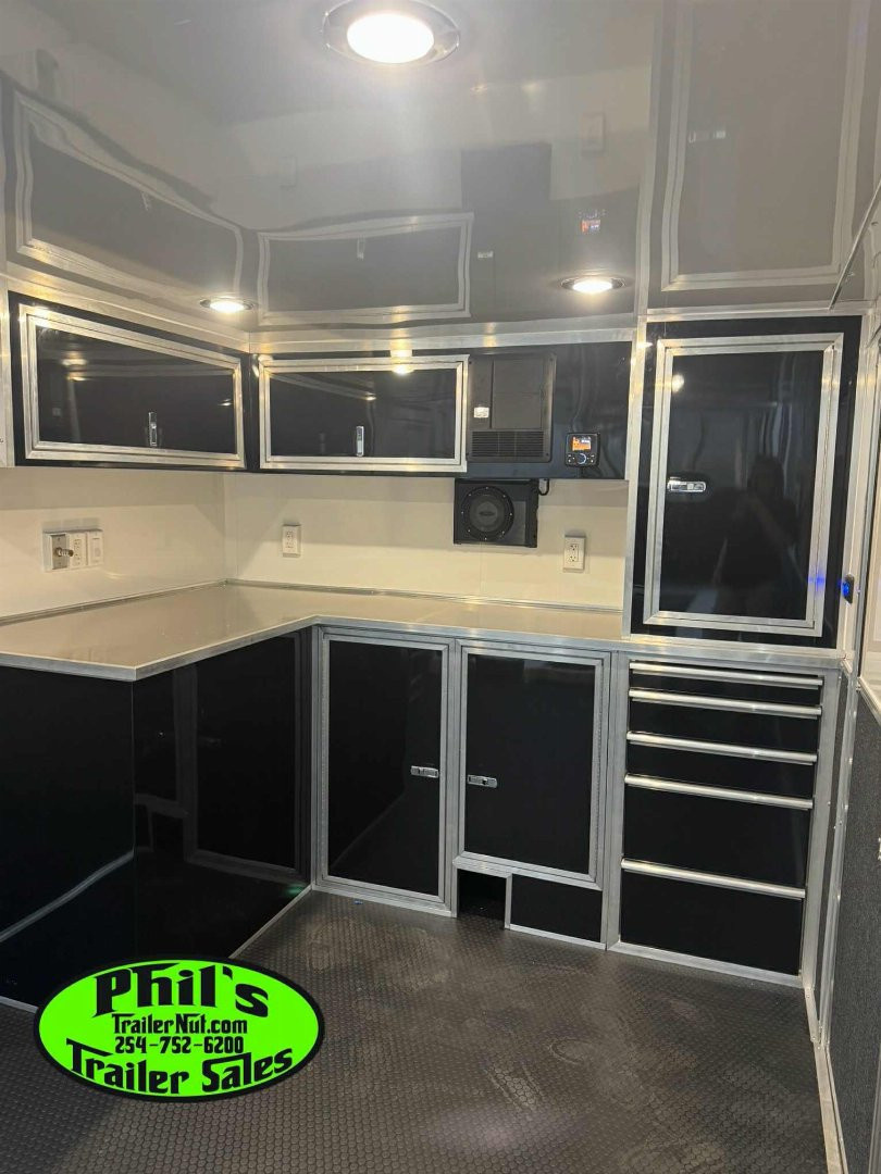 New Haulmark 32 ALL ALUMINUM ALX STACKER Car / Racing Trailer/ ENCLOSED ...