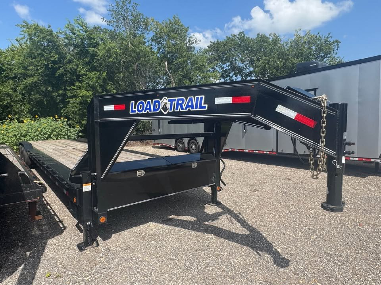 Used 2023 Load Trail 102X40 GOOSENECK DRIVE OVER FENDERS TRIPLE 7K ...