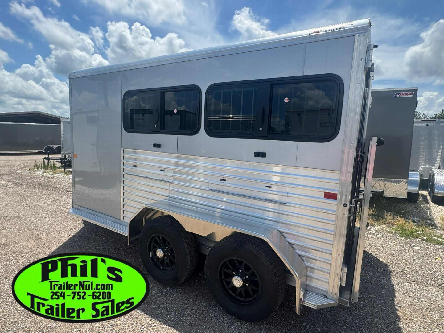New 2025 Frontier Trailers 4PEN Stock / Stock Combo Trailer