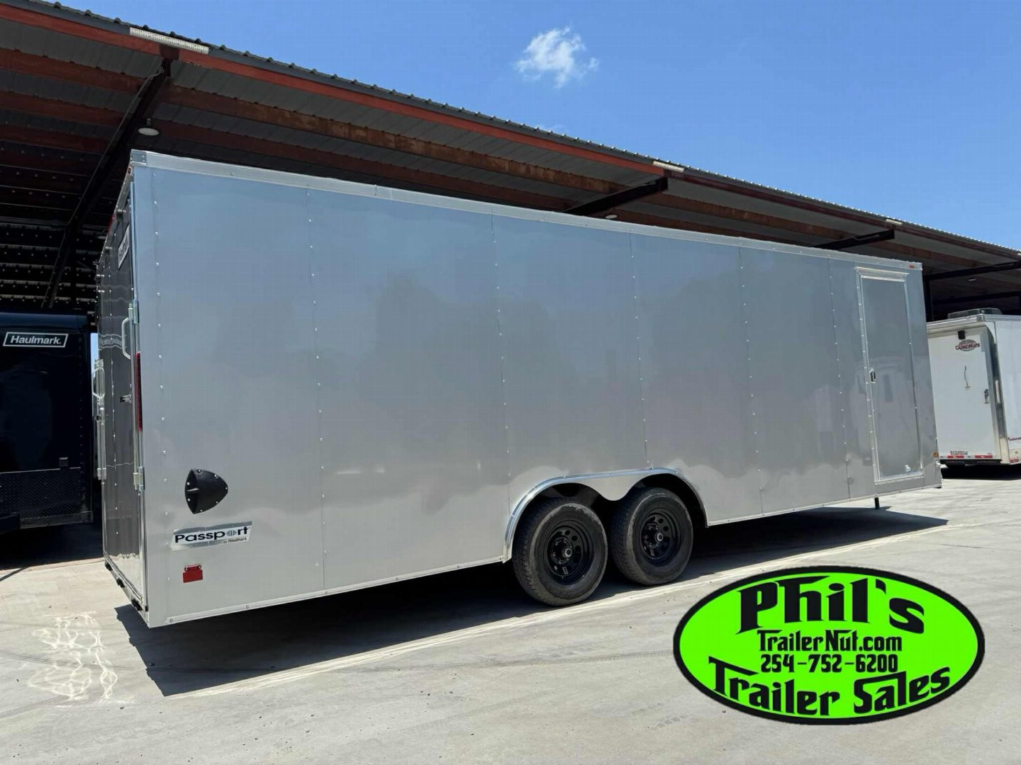 New 2025 HAULMARK PASSPORT D SERIES 5200LB DEXTER AXLES UPGRADED 7' INTERIOR