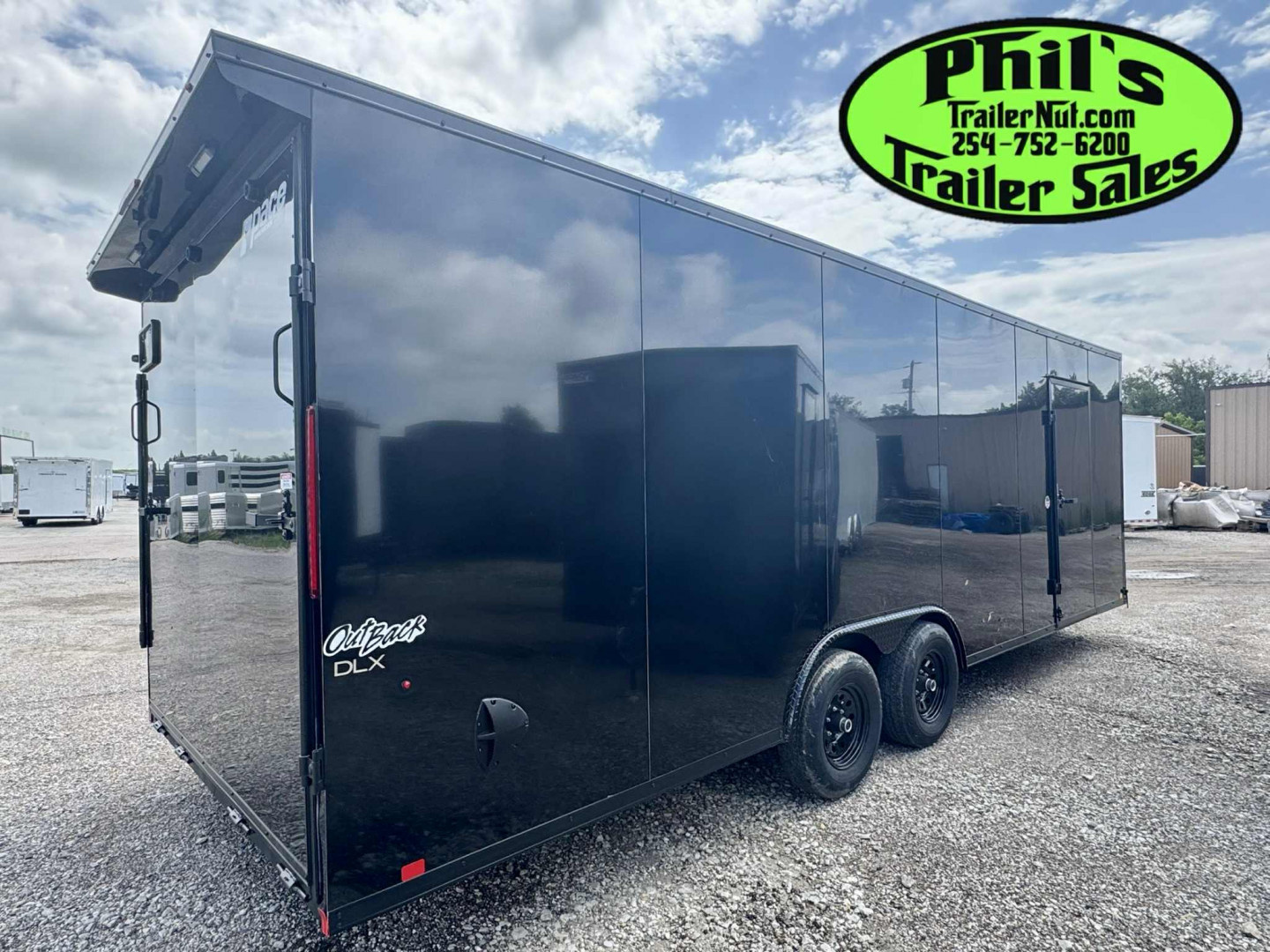 New Pace American 8.5X24 Cargo / Enclosed Trailer REAR WING & UPGRADED ...
