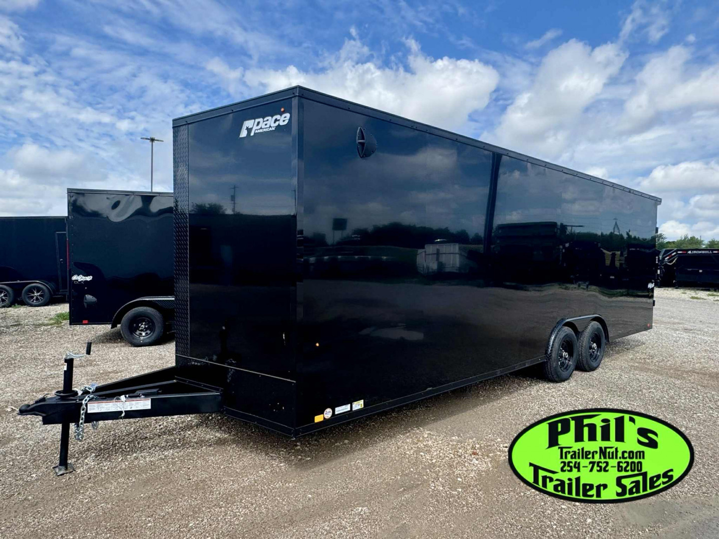New Pace American 8.5X24 Cargo / Enclosed Trailer REAR WING & UPGRADED ...