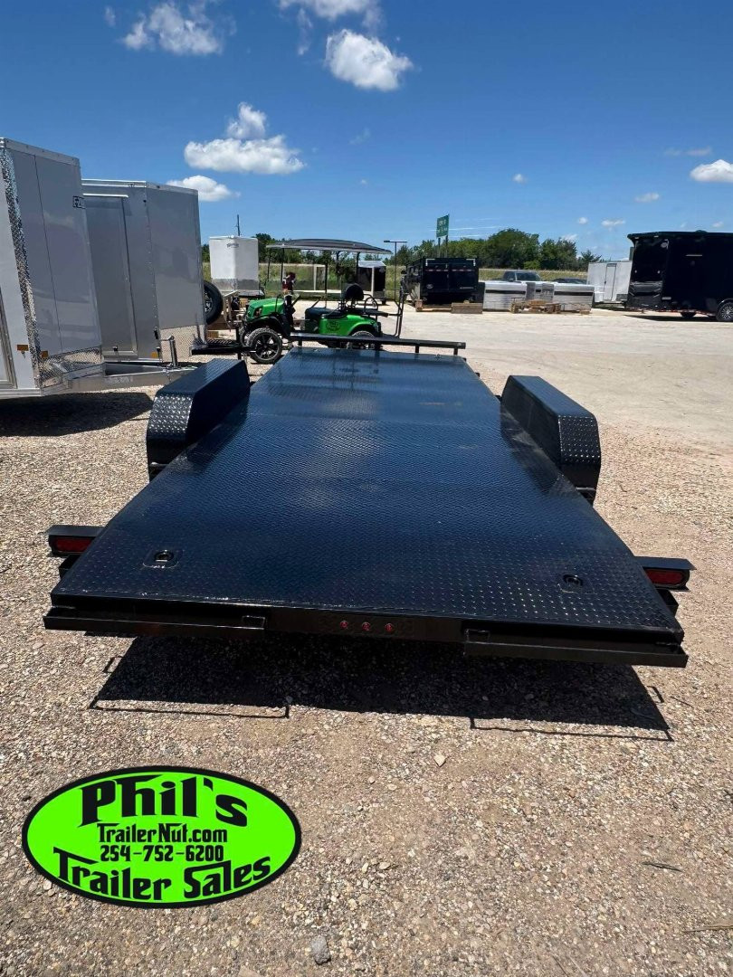 New 20' STEEL DECK OPEN CAR HAULER Utility Trailer for sale in Robinson, TX