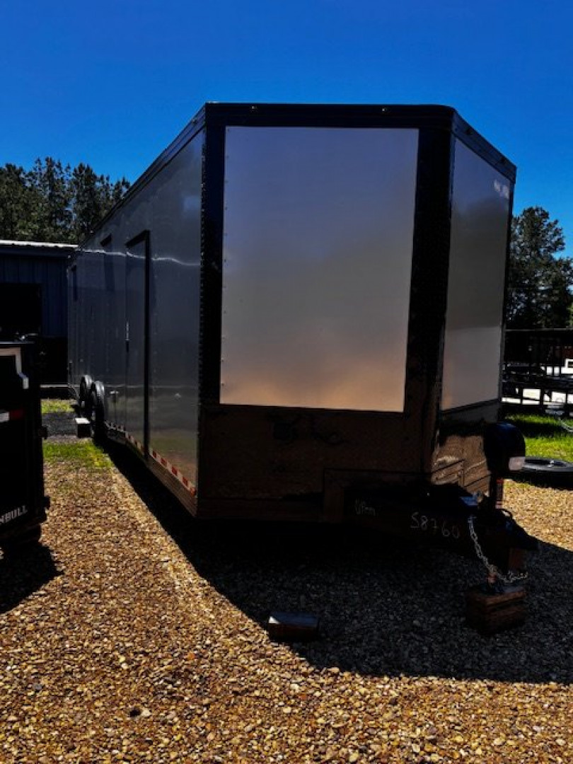 New 2025 8.5X28 RACE TRAILER-ESC DOOR-90" INTERIOR HEIGHT-CABINETS-A/C ...