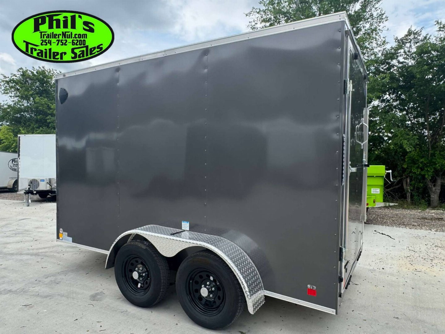 New CONTINENTAL CARGO NEW 6X12 V-NOSE ENCLOSED TRAILER CARGO TRAILERS ...
