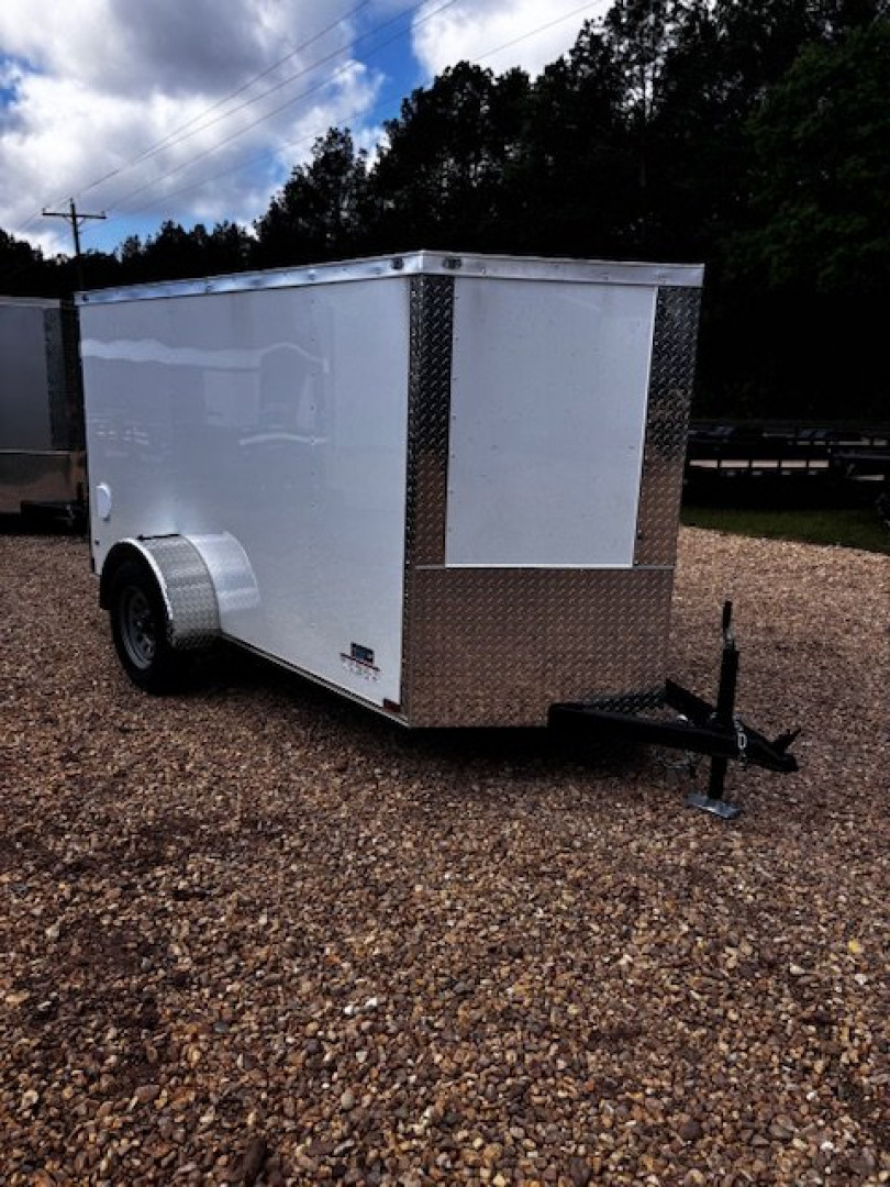 New 2025 5X10 SINGLE AXLE -POLYCORE EXTERIOR Cargo / Enclosed Trailer