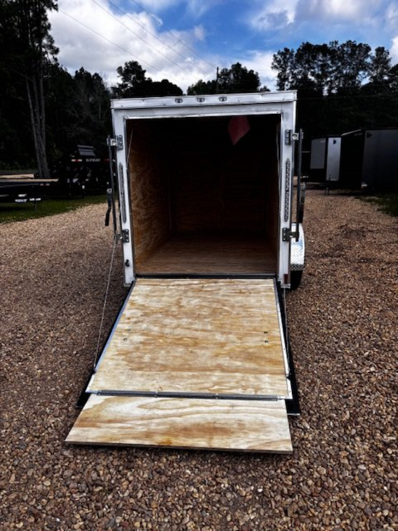 New 2025 5X10 SINGLE AXLE -POLYCORE EXTERIOR Cargo / Enclosed Trailer