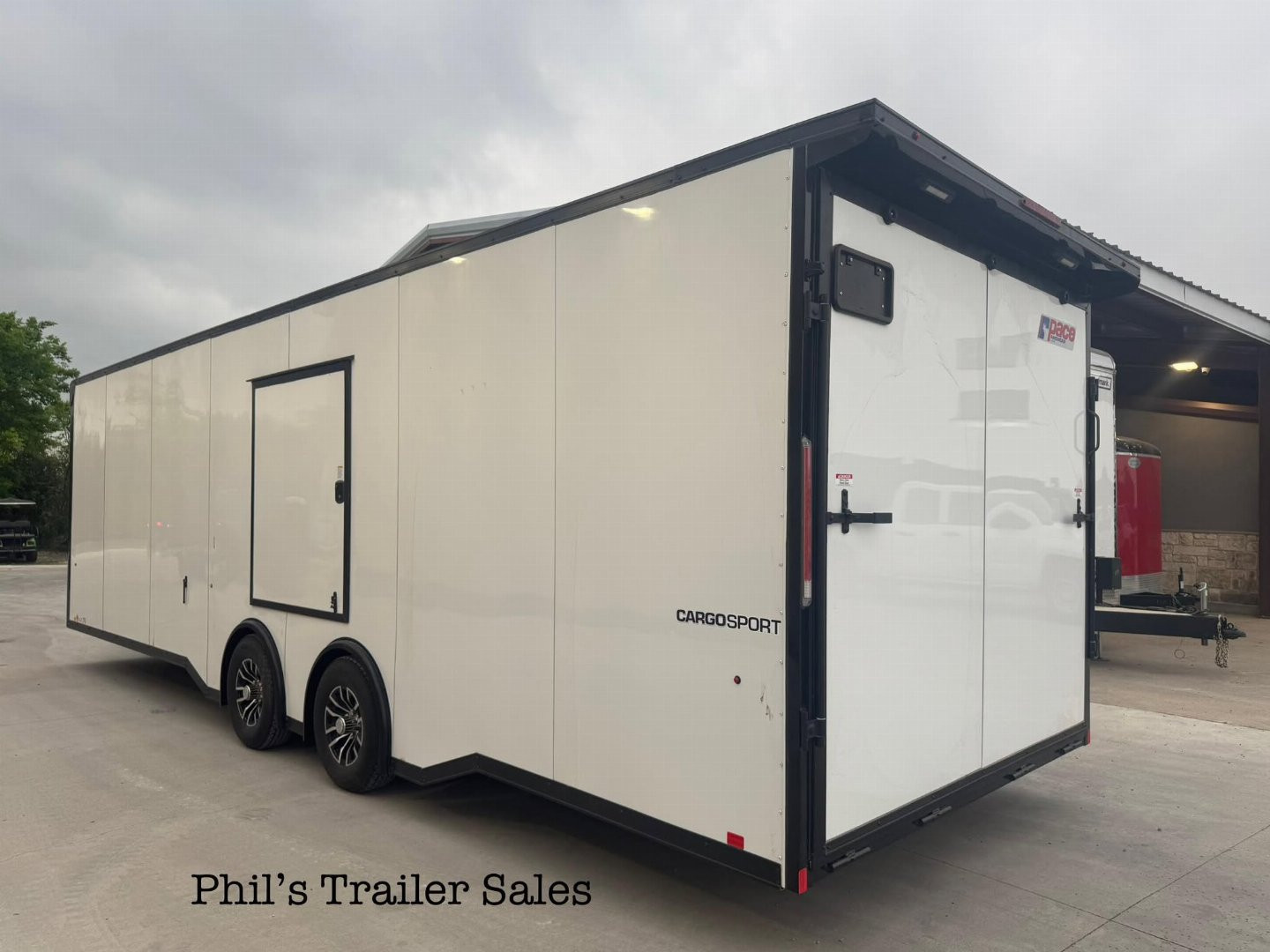 New 2025 Pace American 8.5 X28 CARGO SPORT Car / Racing Trailer ESCAPE ...