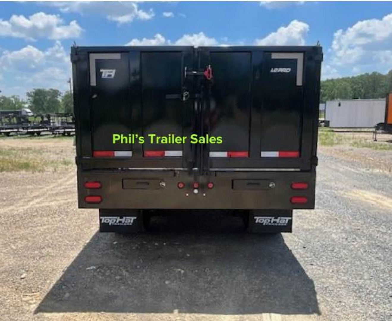 New 2026 Top Hat Trailers 20’ Tandem Dual Dump Trailer 10k axles Dump ...