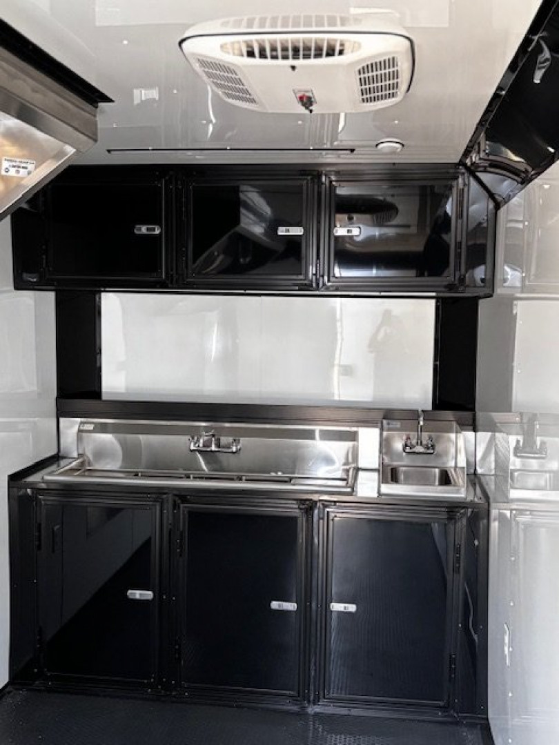 New 2025 7X14 CONCESSION TRAILER -VENT HOOD -PROPANE CAGE -EXTENDED ...
