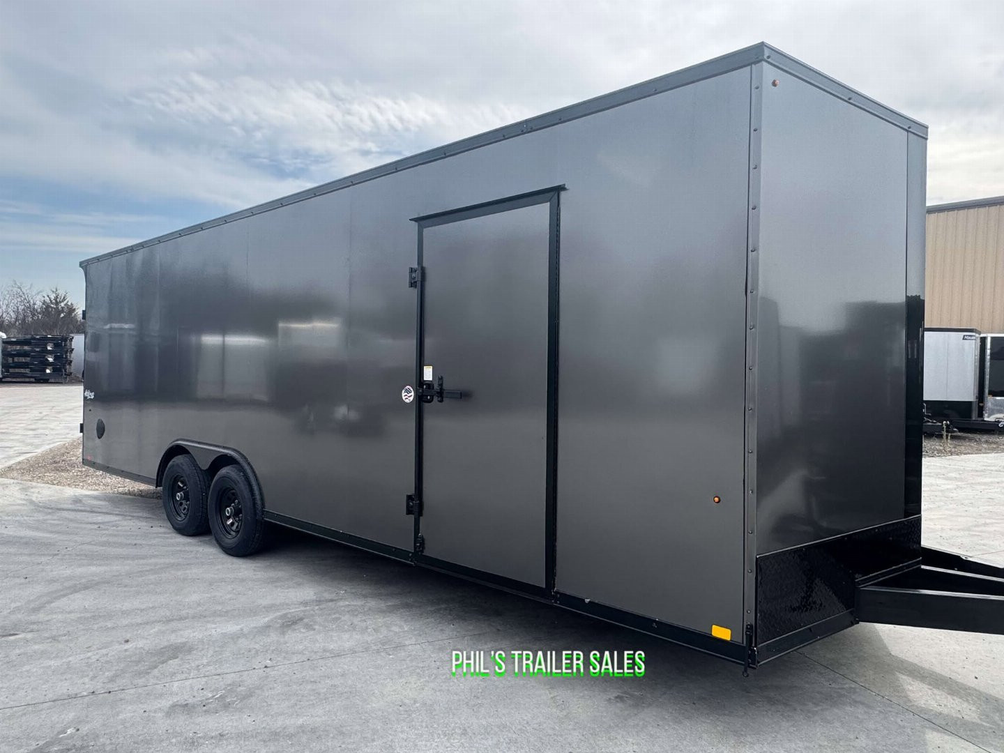 New Pace American 8.5X24 Cargo / Enclosed Trailer / REAR WING ...