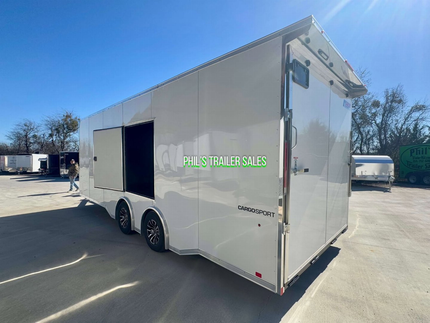 New 2025 Pace American 8.5 X24 CARGO SPORT Car / Racing Trailer ESCAPE ...
